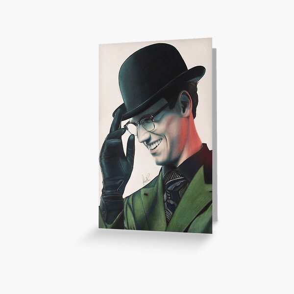 Riddler Greeting Cards | Redbubble