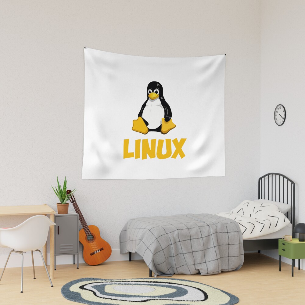 "Linux Tux Penguin Logo" Poster for Sale by vladocar | Redbubble