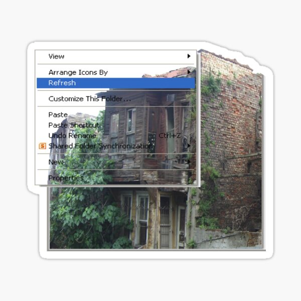 "Refresh" Sticker for Sale by 300Spikes | Redbubble