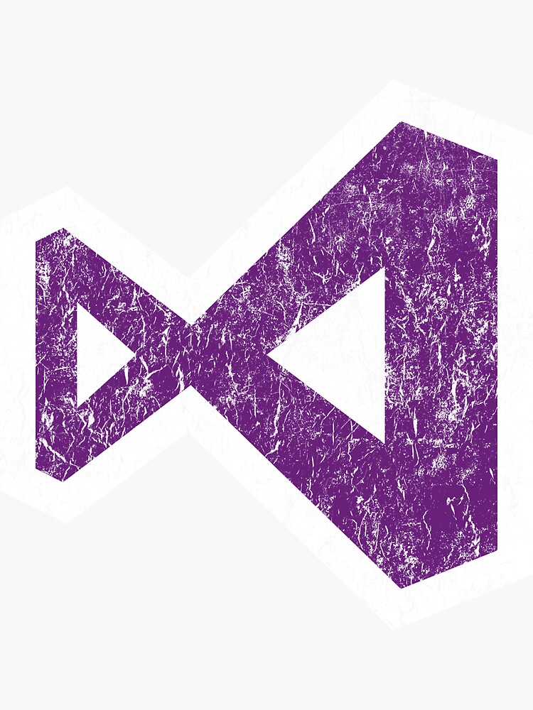 "Vintage Visual Studio" Sticker for Sale by vladocar | Redbubble