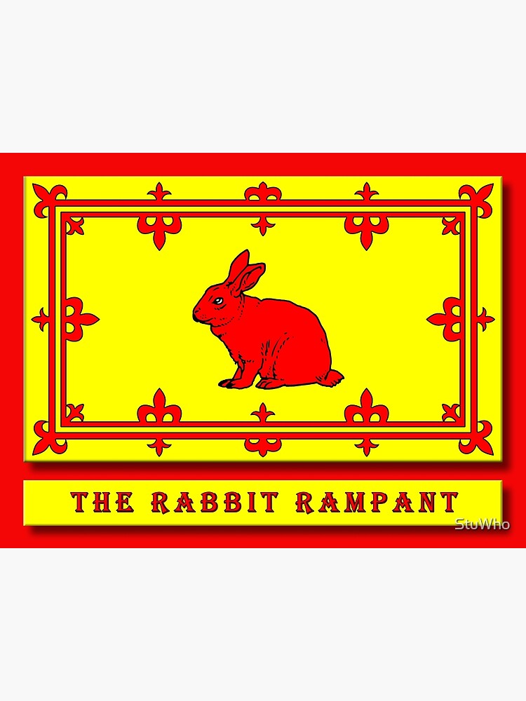 "RABBIT RAMPANT 2" Photographic Print by StuWho | Redbubble