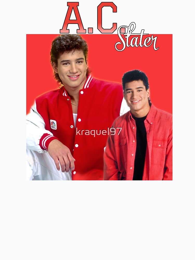 "AC Slater" T-shirt for Sale by kraquel97 | Redbubble | ac slater t ...