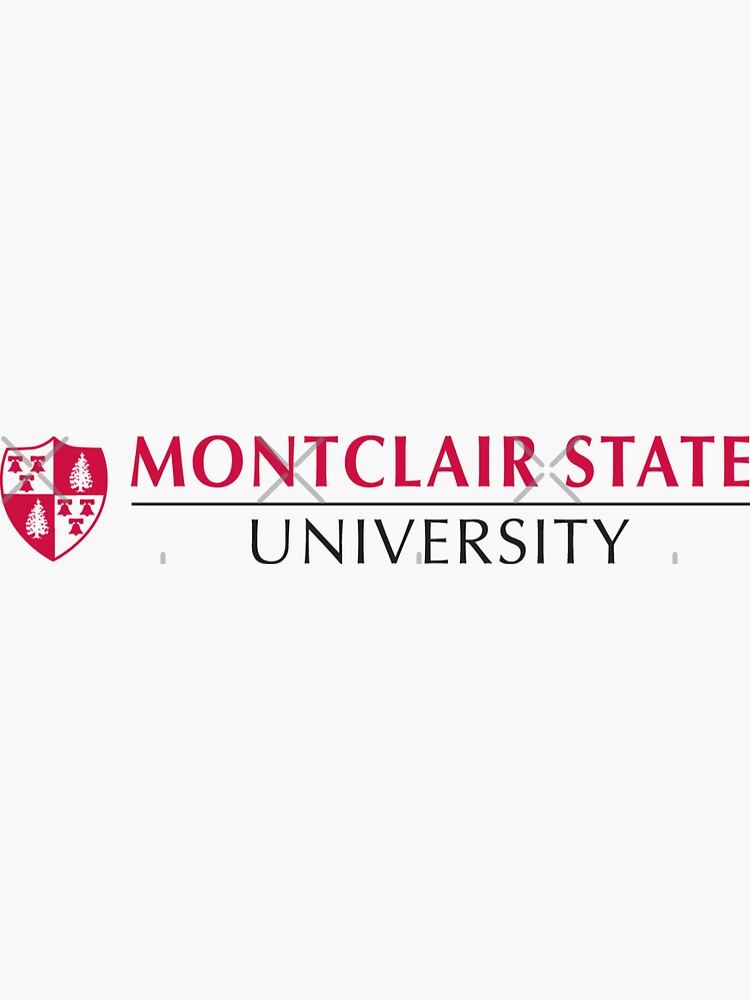 "MONTCLAIR STATE UNIVERSITY " Sticker by audreymorales | Redbubble