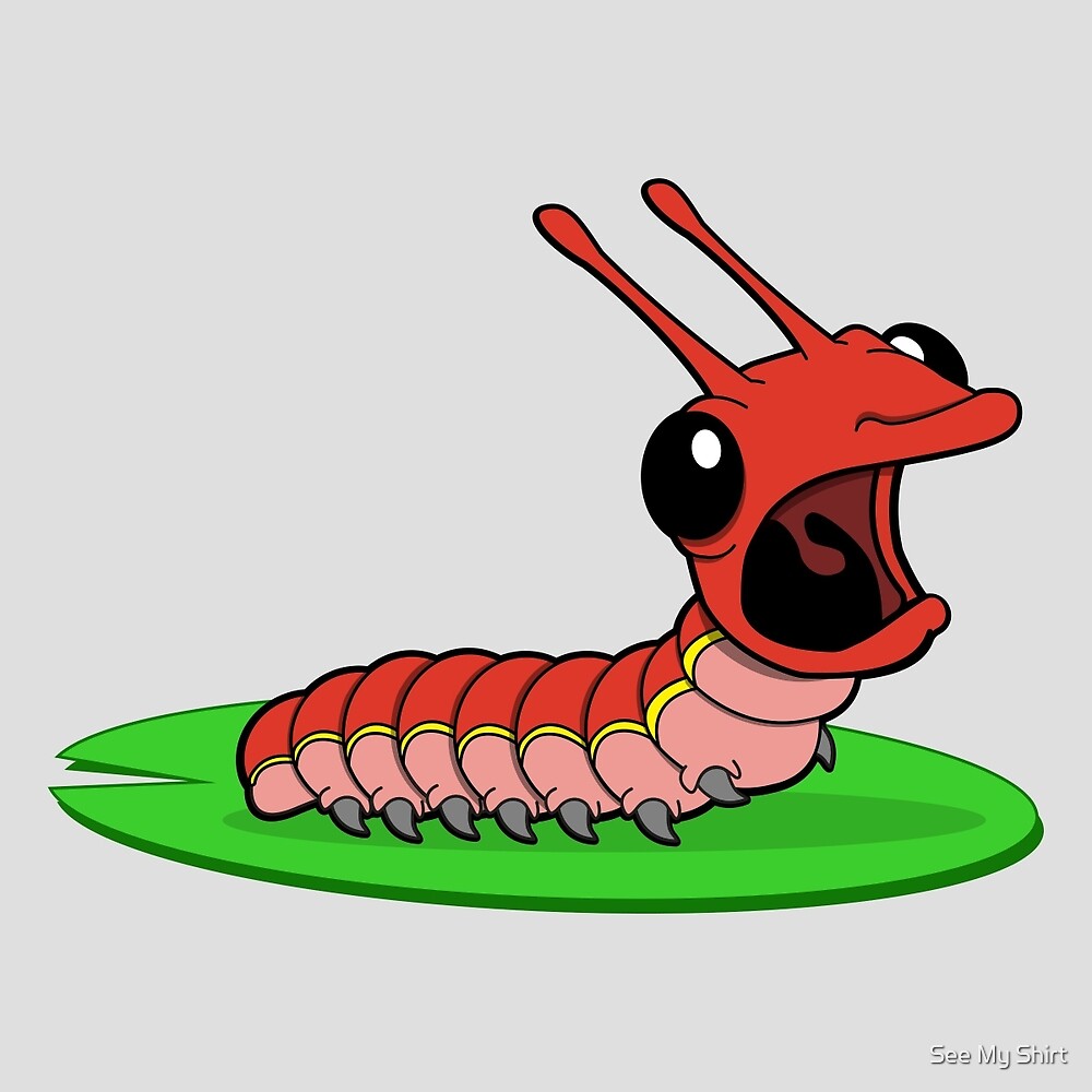 "Screamapillar" by See My Shirt | Redbubble