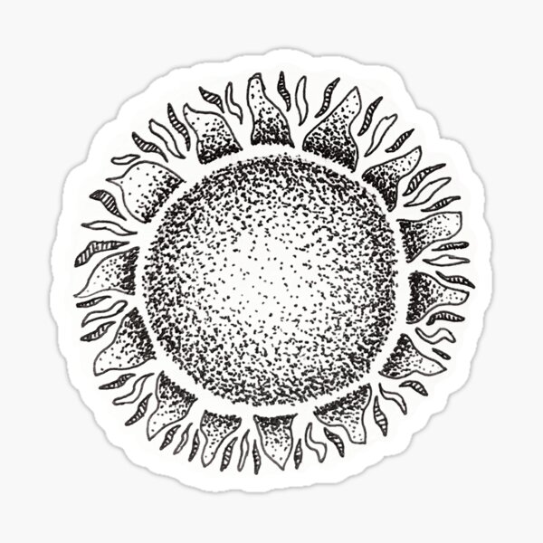 "el sol" Sticker for Sale by camerongordon | Redbubble
