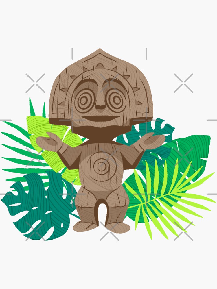 "MAUI." Sticker by ClemCatCreation | Redbubble