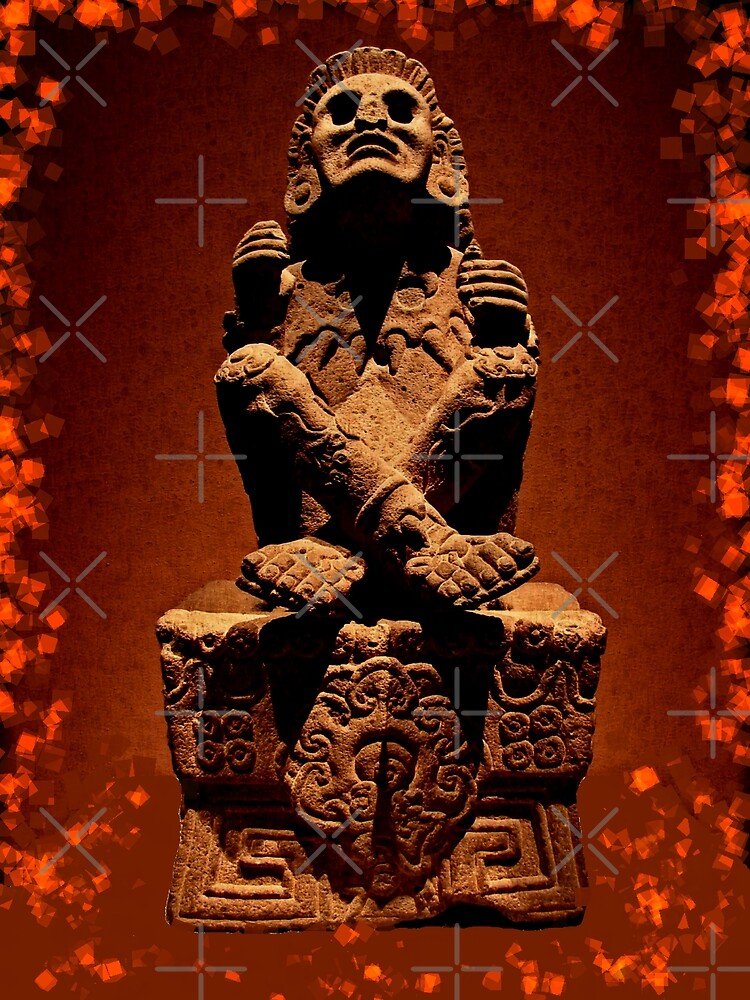 "Xochipilli Aztec god " Poster for Sale by interocitore | Redbubble
