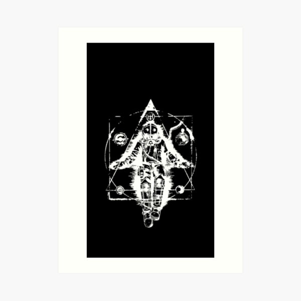 "Da Vinci Triangle Starset" Art Print by nathanielztiple | Redbubble