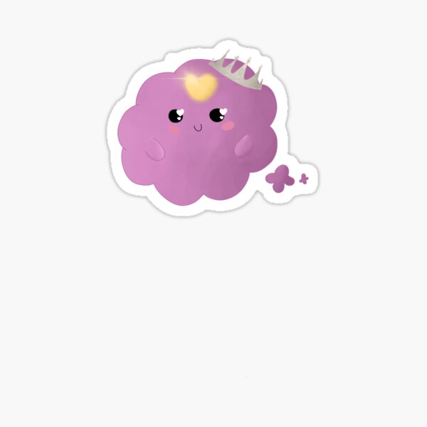 "Lumpy Space Princess adventure time" Sticker by AliciaBarten | Redbubble