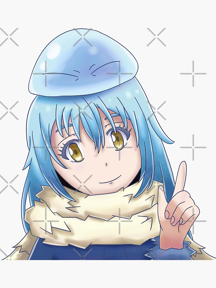 "Rimuru Tempest" Sticker for Sale by BaboobrazArt | Redbubble