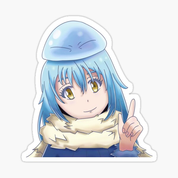 "Rimuru Tempest" Sticker by BaboobrazArt | Redbubble