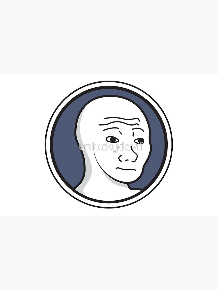 "Wojack Meme Sticker" Zipper Pouch for Sale by unluckydevil | Redbubble