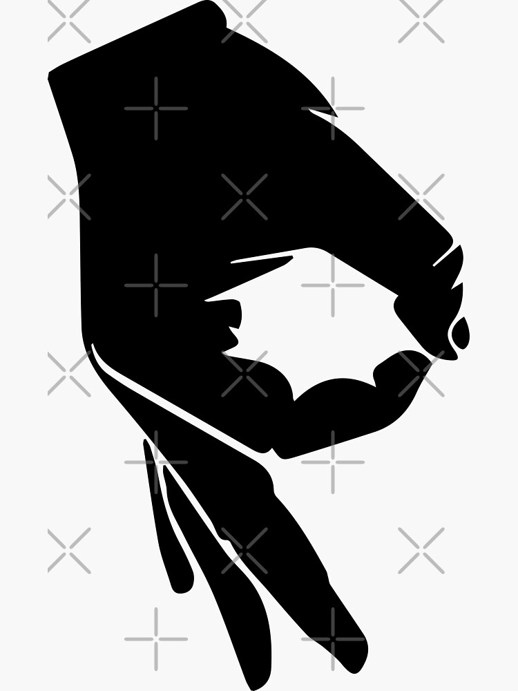 "The Circle Game - Gotcha, you looked!" Sticker by psf130 | Redbubble