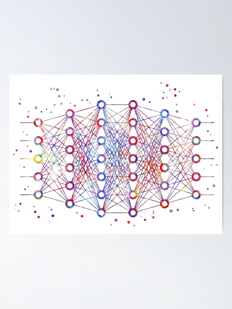 "Deep neural network, neural network, watercolor deep neural network ...