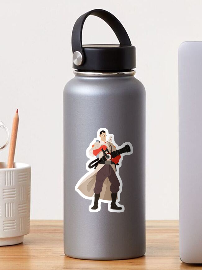 "Team Fortress 2- RED Medic Sticker" Sticker for Sale by Schiaparellii ...