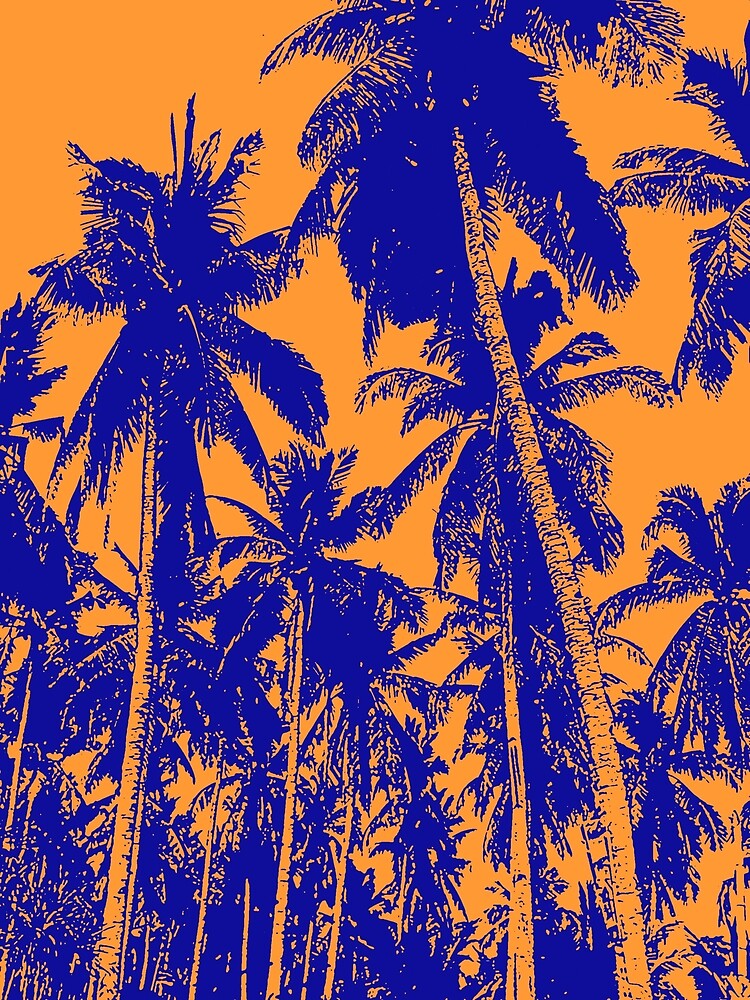 "Palm Trees in a Posterised Design" Poster for Sale by NigelSutherland ...