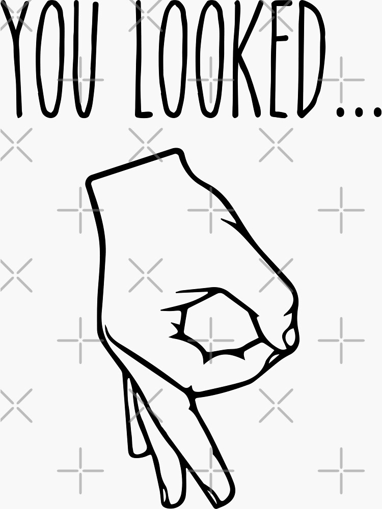 "The Circle Game - You Looked..." Sticker for Sale by psf130 | Redbubble