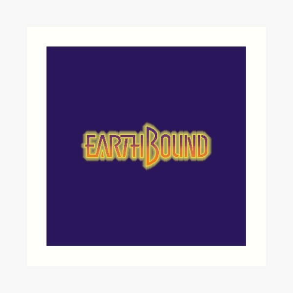"Earthbound Title Pixel | Earthbound" Art Print for Sale by ...