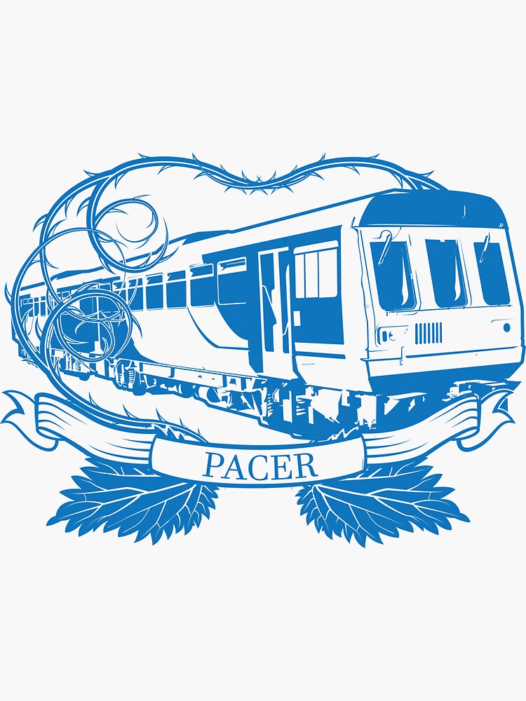 "Pacer" Sticker for Sale by loudribs | Redbubble