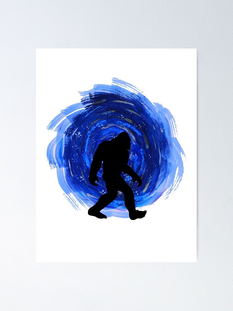 "Sasquatch Big Foot Yeti Cryptid Cryptozoology" Poster by l-g-smith ...