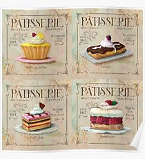 French Patisserie Posters | Redbubble