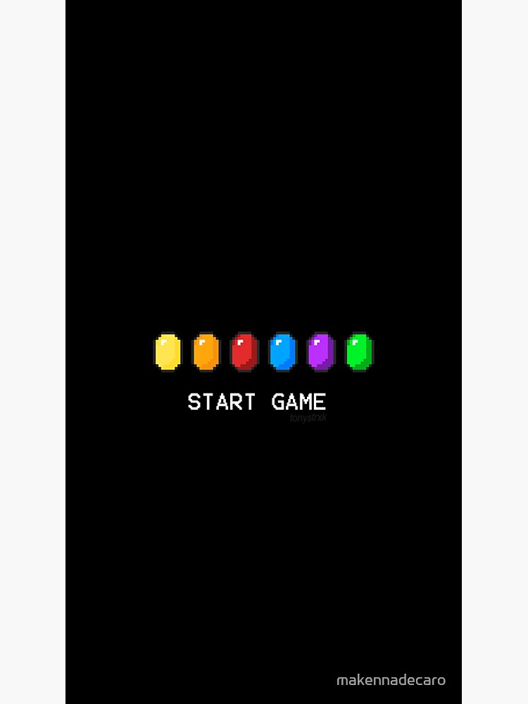 "Infinity Stones" Sticker for Sale by makennadecaro | Redbubble
