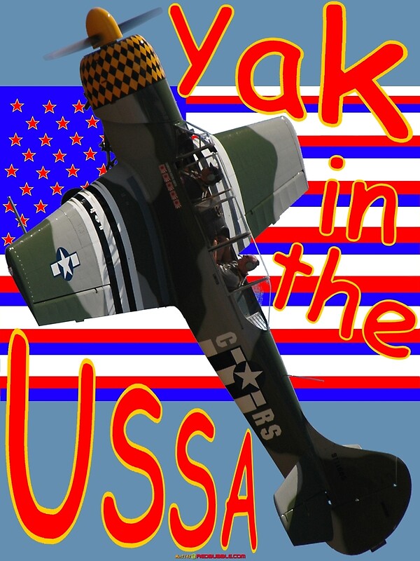 "Yak In The USSA Design 2" by muz2142 | Redbubble