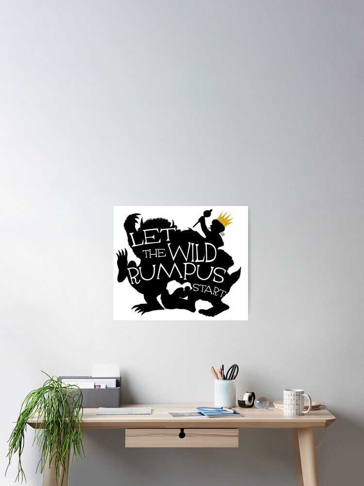 "Where The Wild Things Are - Let the Wild Rumpus Start - Gold Crown ...