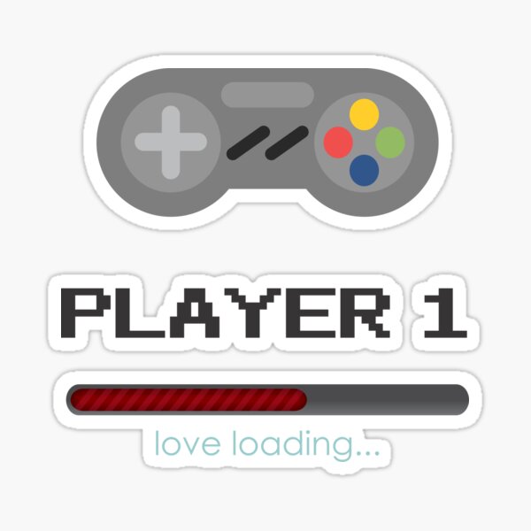 "Player 1 love loading - Gamers couples Relationship - Valentines Day ...