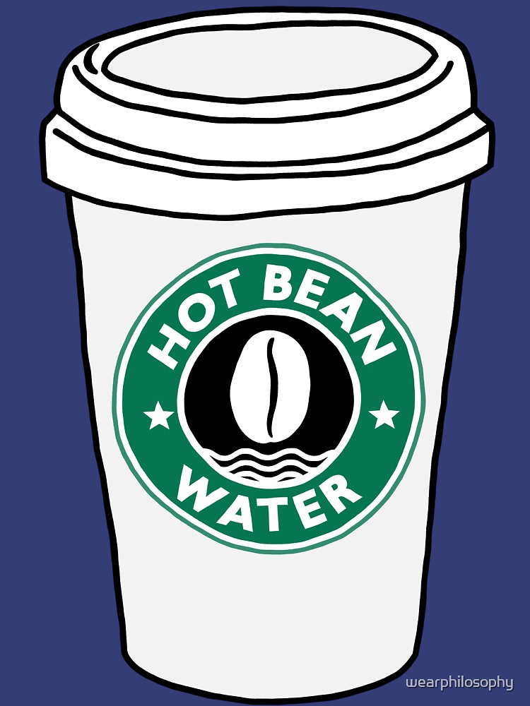 "Hot Bean Water" T-shirt by wearphilosophy | Redbubble | hot bean water ...