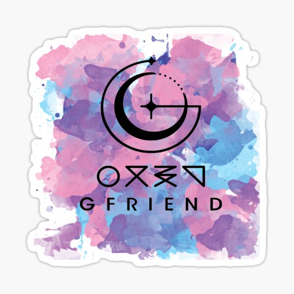 "GFriend logo Paint Splatter" Sticker for Sale by ArcticFire005 | Redbubble