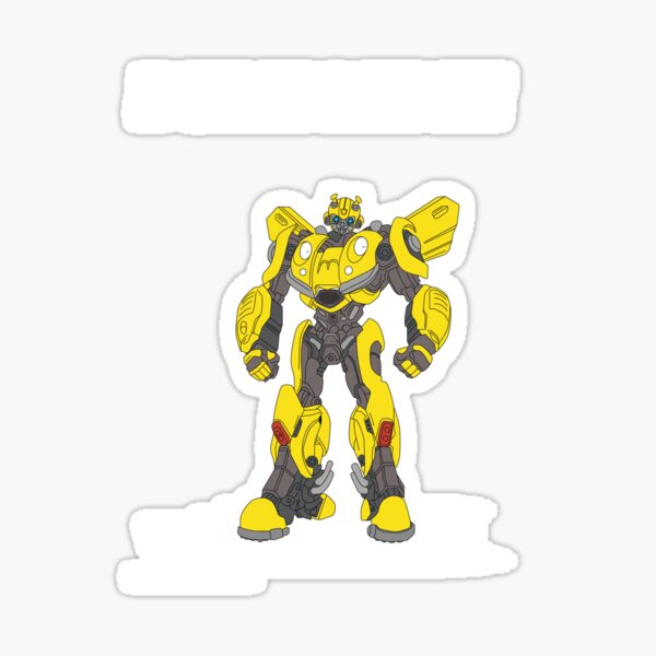 "Bumblebee _ Transformers" Sticker by gimbri | Redbubble