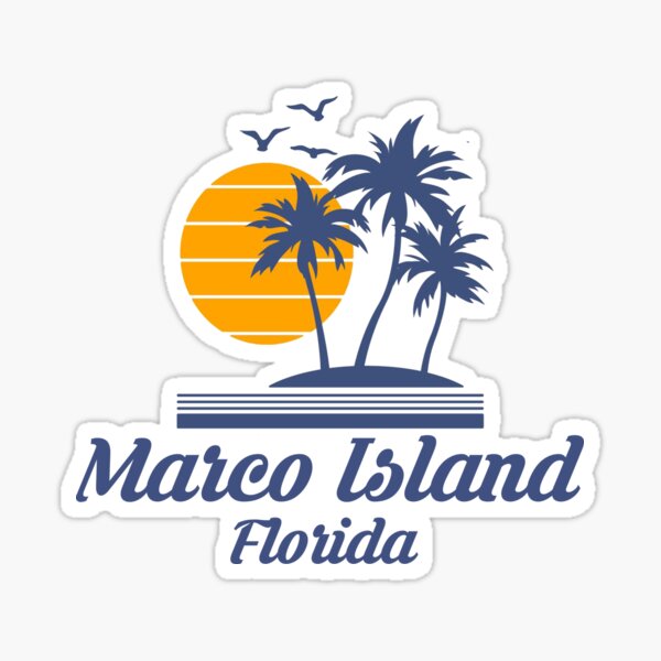 Marco Island Stickers | Redbubble