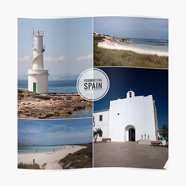 "Formentera" Poster by JohnE | Redbubble
