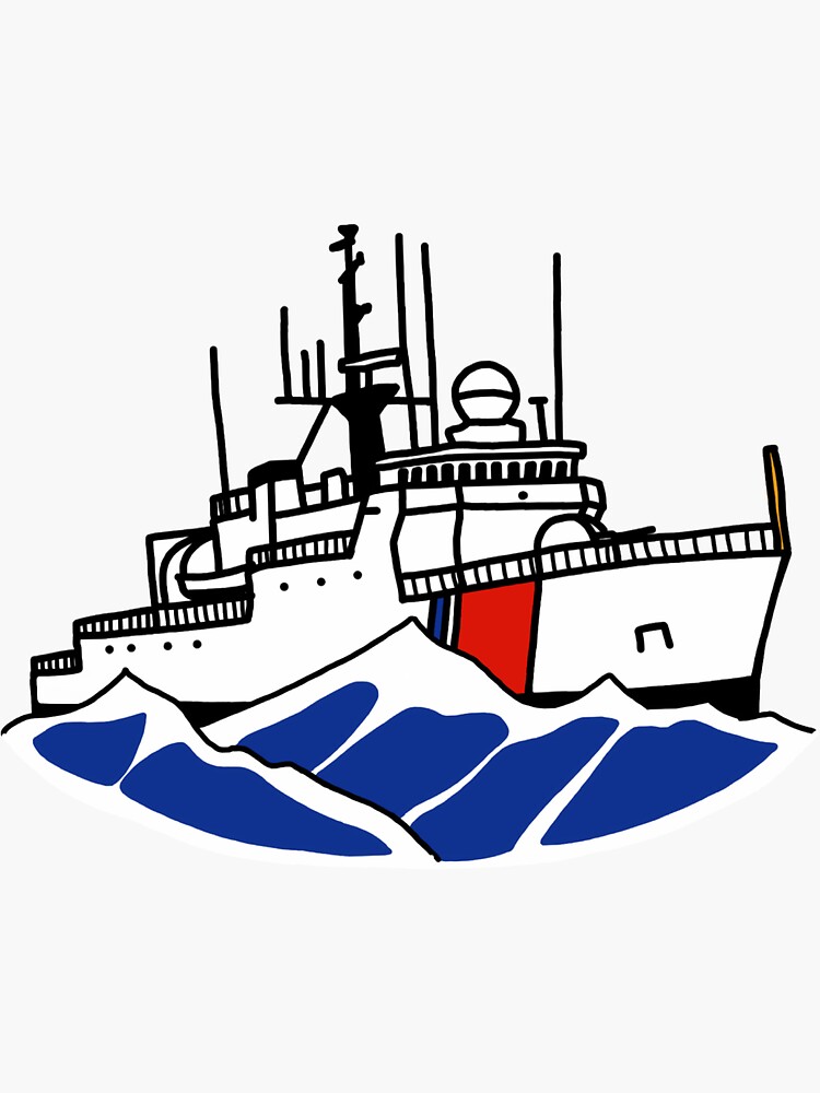 "USCG 270 Famous Class Cutter" Sticker for Sale by AlwaysReadyCltv ...