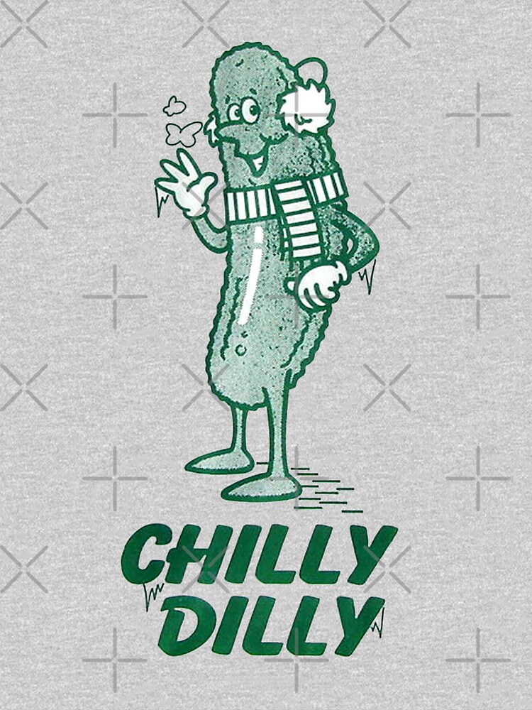 "Chilly Dilly" T-shirt for Sale by Retrorockit | Redbubble | chilly ...