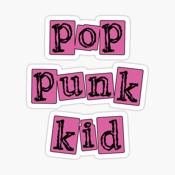 Pop Punk Stickers | Redbubble