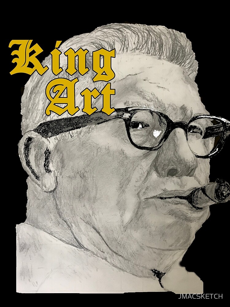 "King Art and the Knights of the Black and Gold" by JMACSKETCH | Redbubble