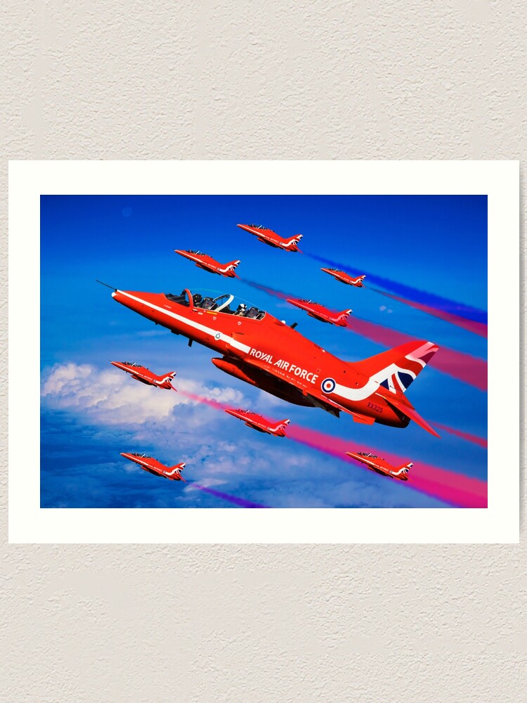 "Red Arrows" Art Print for Sale by SteveWard | Redbubble