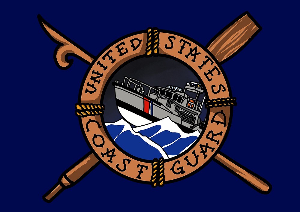 "Coast Guard Boat Forces 47 MLB" by AlwaysReadyCltv | Redbubble