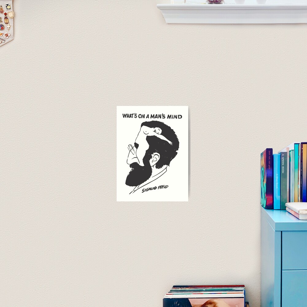 "Sigmund Freud" Poster for Sale by blegor | Redbubble