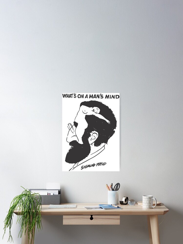 "Sigmund Freud" Poster for Sale by blegor | Redbubble