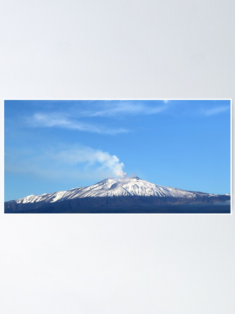 "Mount Etna 6" Poster for Sale by mollyfare | Redbubble