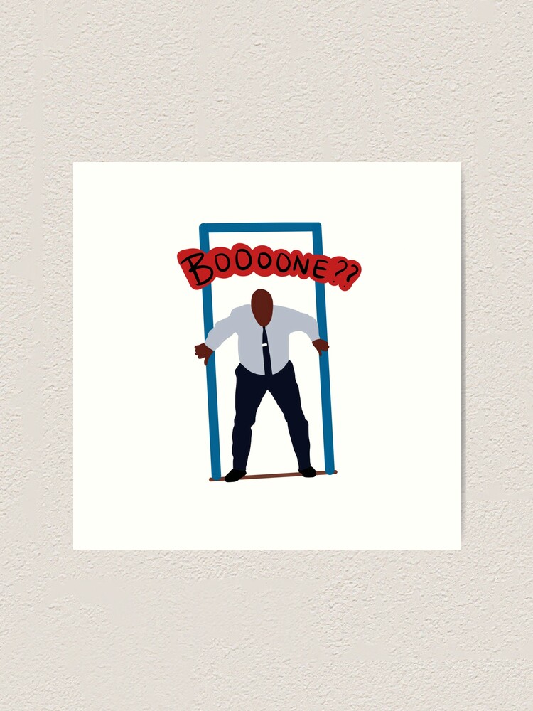"Captain Holt Bone Sticker" Art Print for Sale by milagan99 | Redbubble