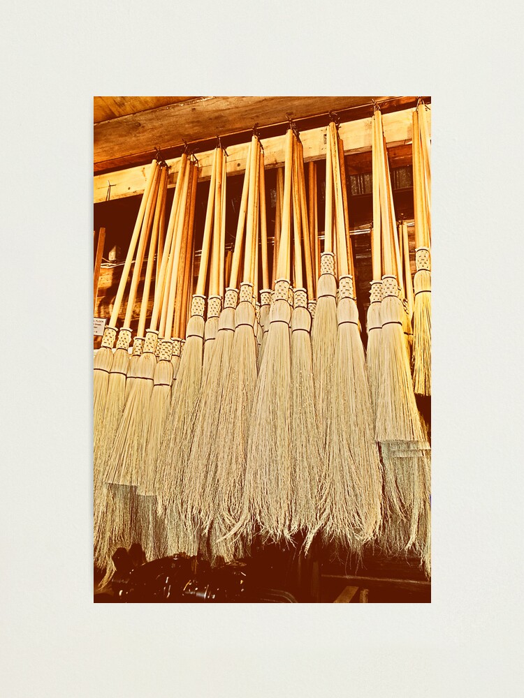"Cobwebber Corn Brooms" Photographic Print for Sale by taos | Redbubble