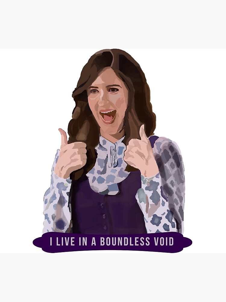 The Good Place Janet I Live In A Boundless Void Photographic Print By Resmarted Redbubble