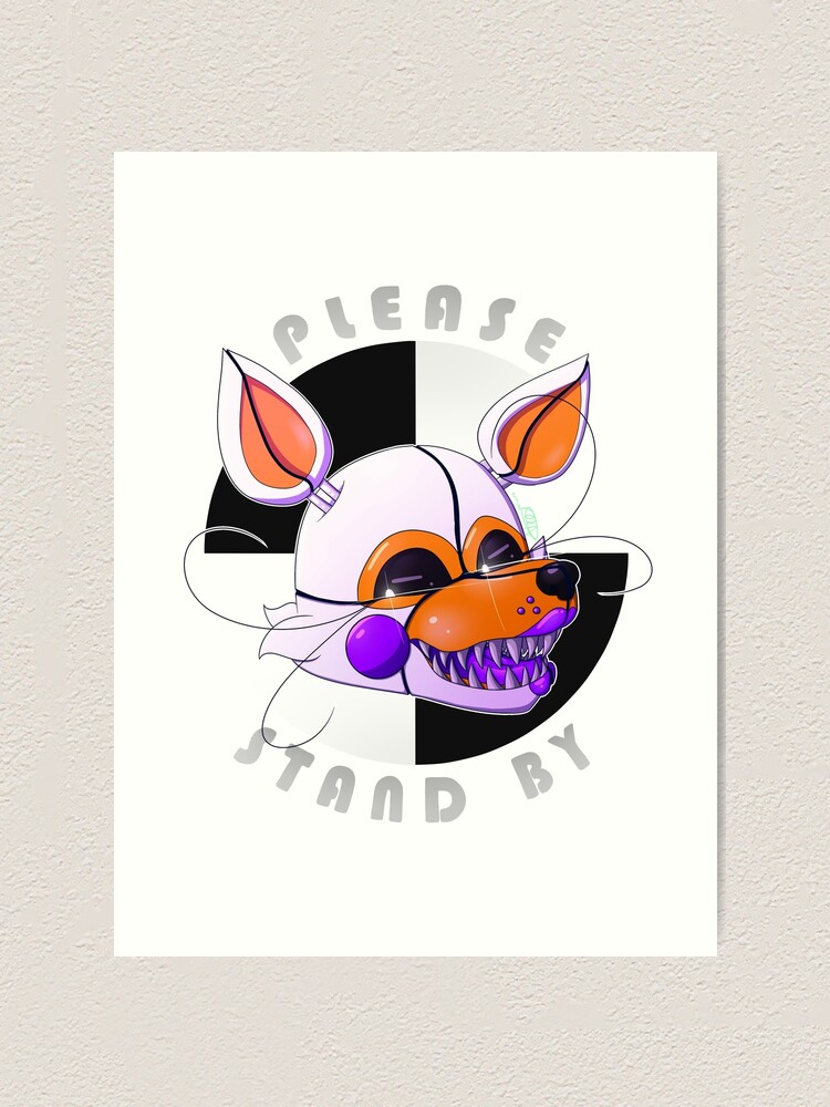 "LOLbit Please Stand By" Art Print for Sale by ConfusedVee | Redbubble