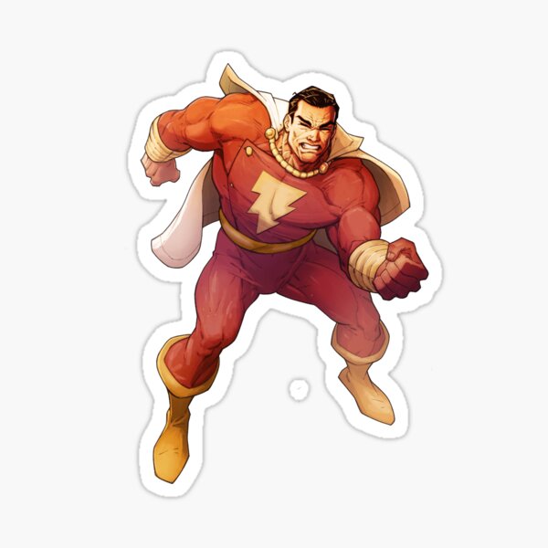 "Shazam " Sticker for Sale by grappler | Redbubble