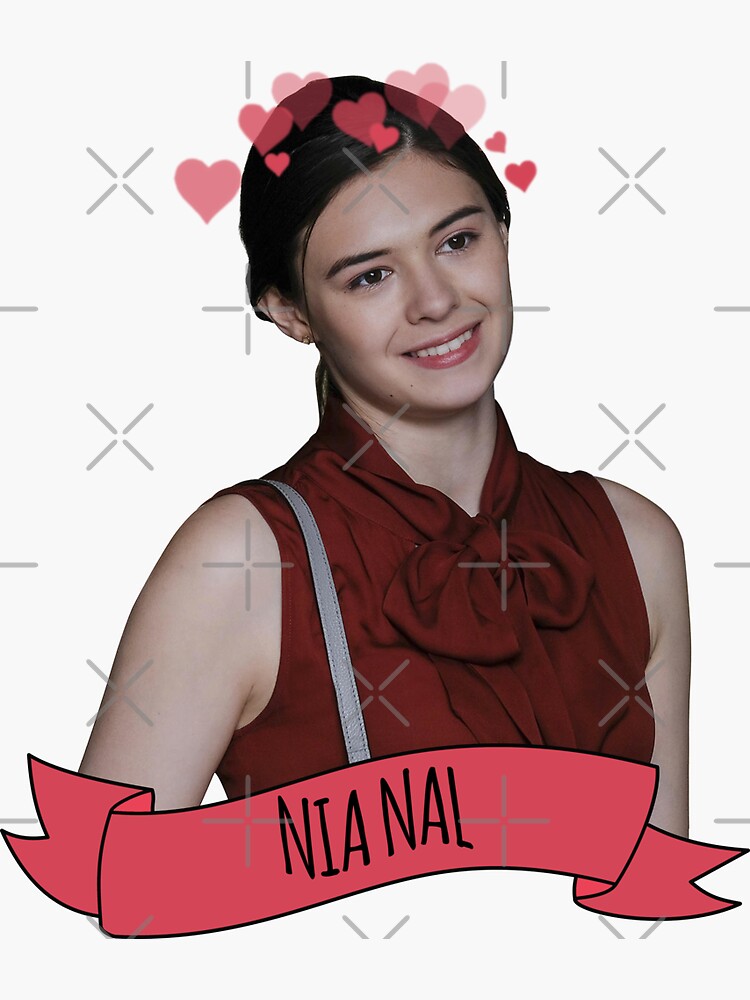 "Nia Nal" Sticker for Sale by brenda-lee | Redbubble
