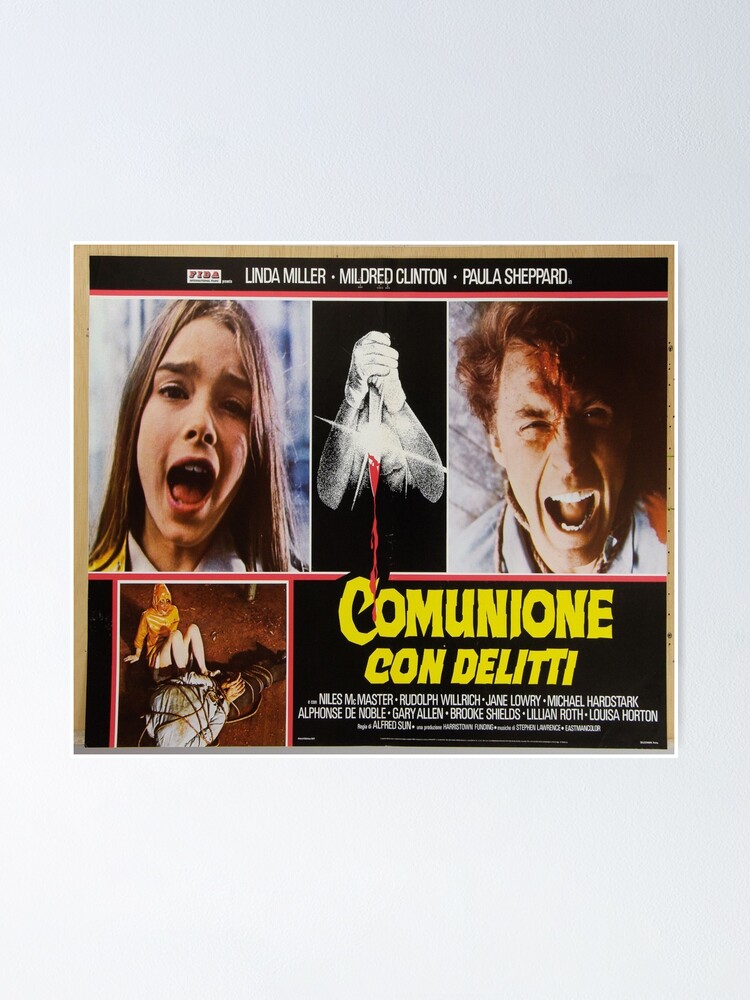 "Alice, Sweet Alice " Poster by Miss-djv | Redbubble